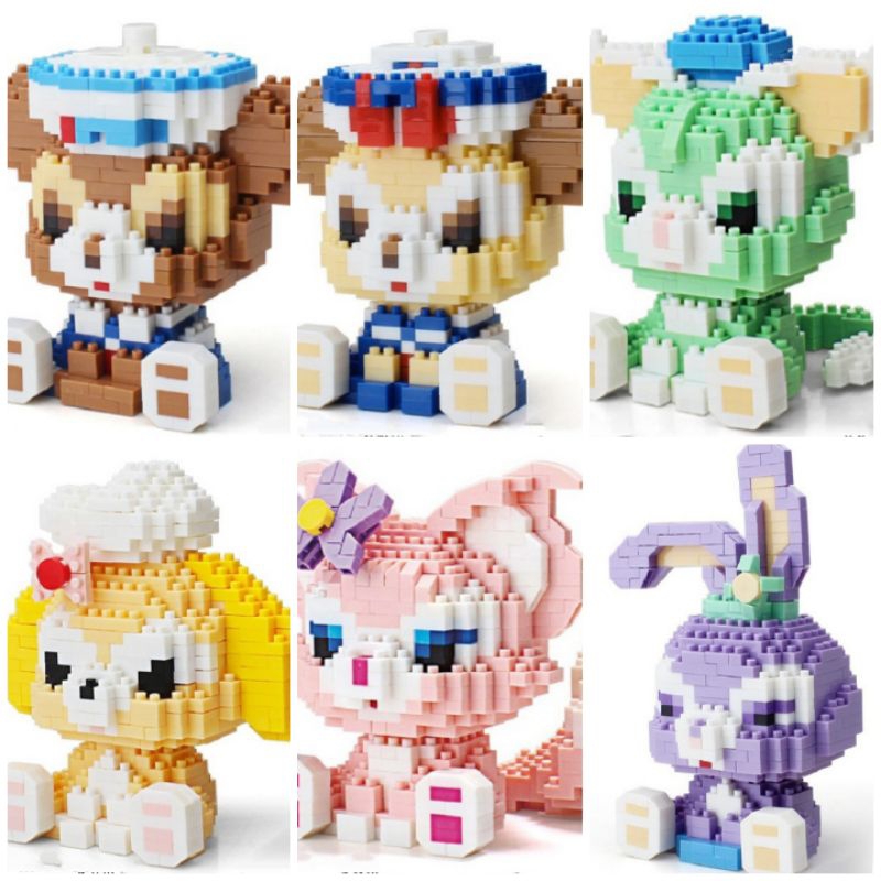 Jual KiSy.Shop Building Blocks Bricks Mainan Balok Susun block blok ...