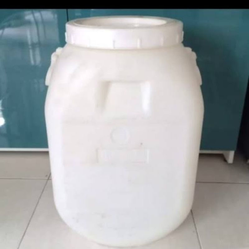 Jual Gentong Air Drum plastik putih 50 Liter | Shopee Indonesia