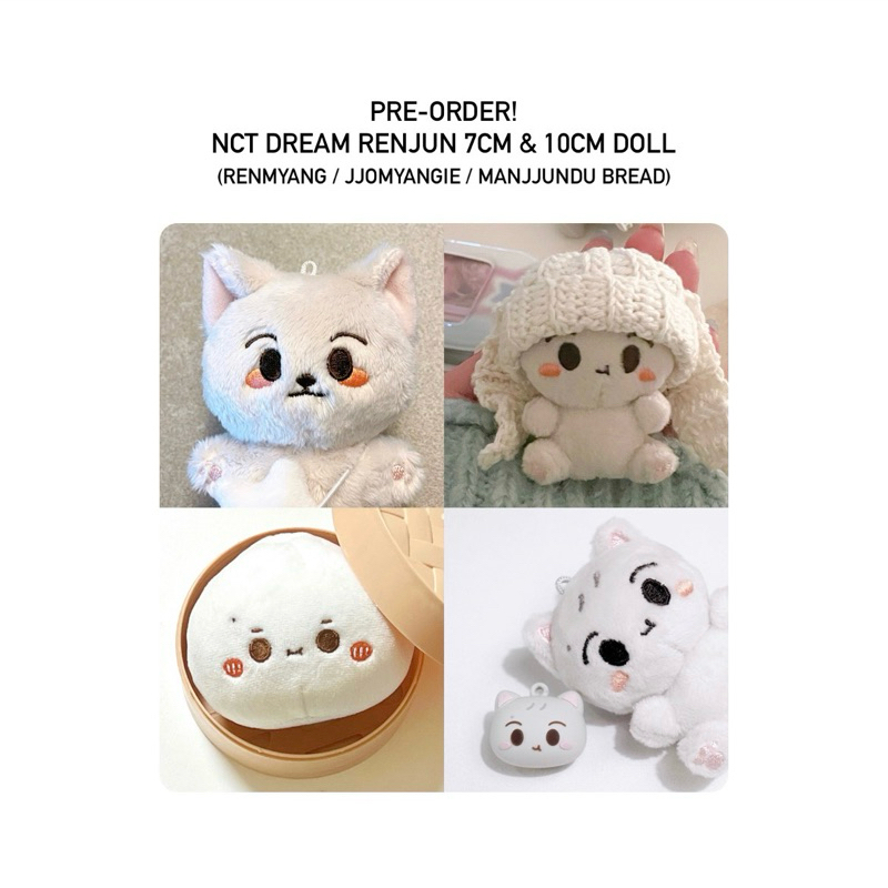 Jual (Pelunasan) NCT Dream RENJUN 7cm & 10cm Doll (Renmyang / Jjomyang ...