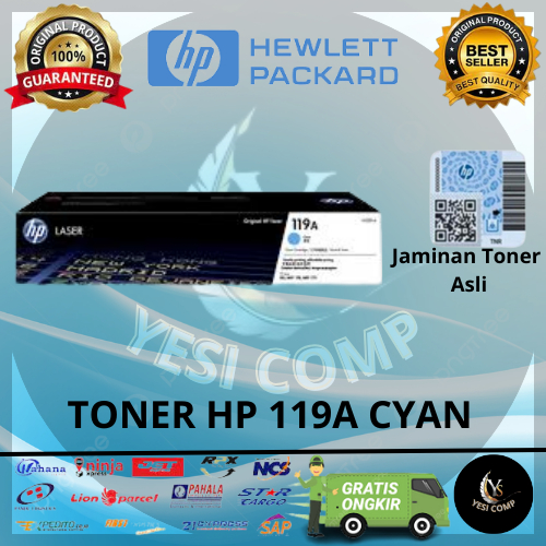 Jual Toner HP Laserjet 119A Cyan Original Toner HP 119 A Cartridge ...