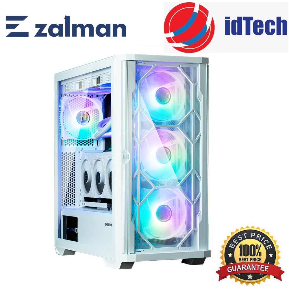 Jual Zalman Casing Z10 DUO WHITE Mid Tower | Shopee Indonesia
