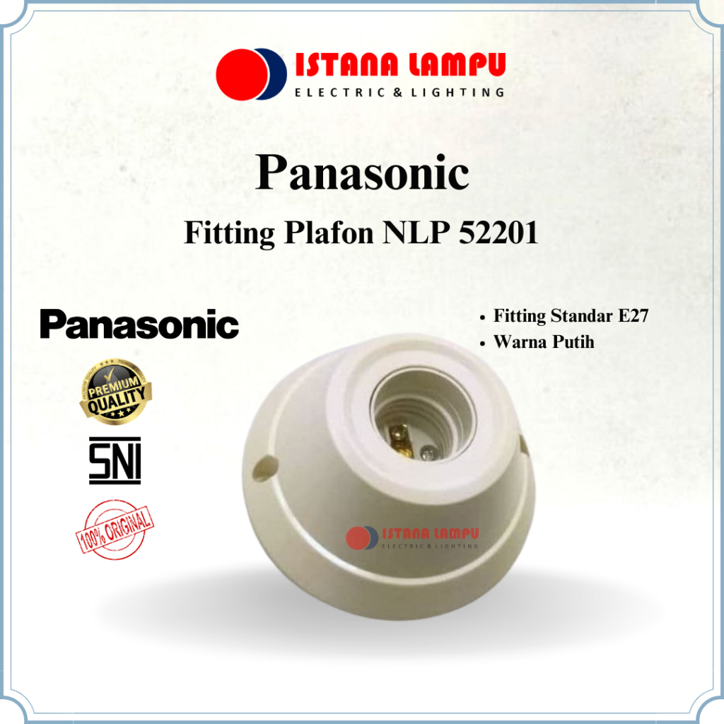 Jual Fitting Plafon Panasonic NLP 52201 | Shopee Indonesia