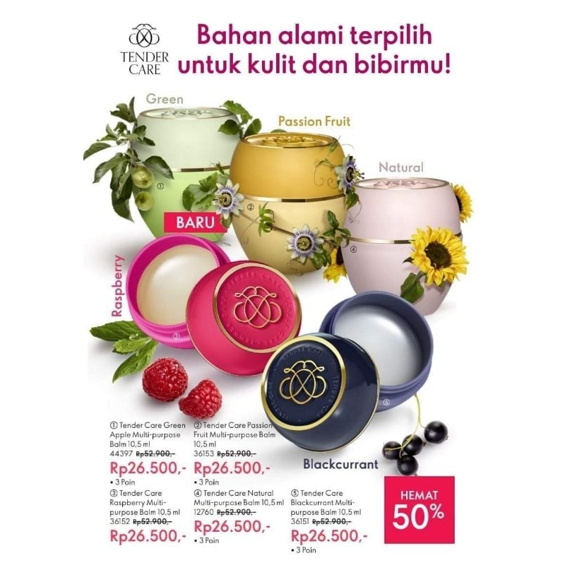 Jual TENDERCARE PROTECTING BALM TENDER CARE NATURAL TENDER CARE ...