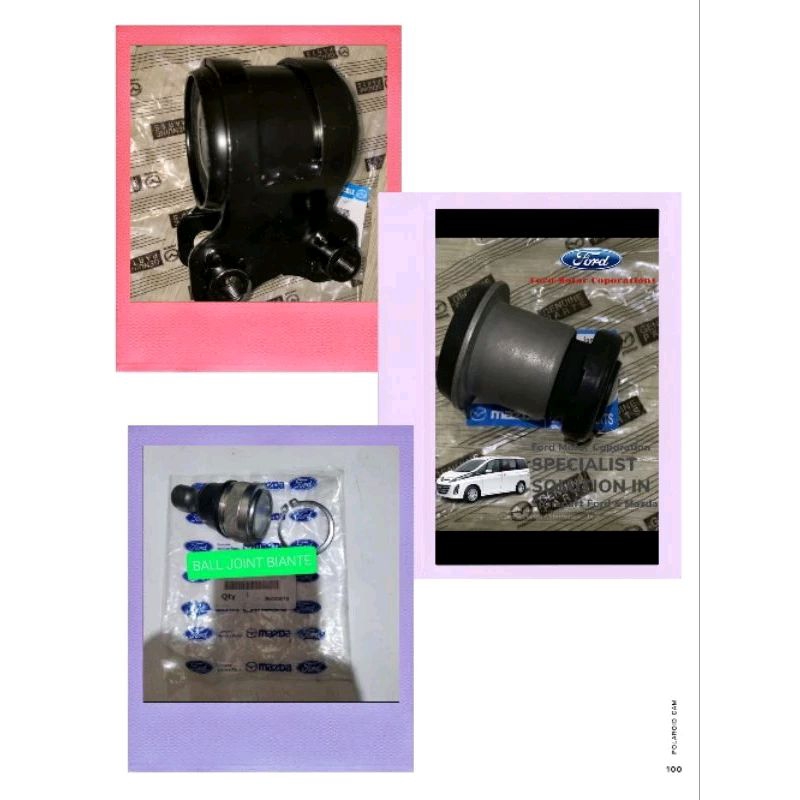 Jual BUSHING SET BESAR KECIL +BALL JOINT MAZDA BIANTE SKY ACTIV ...