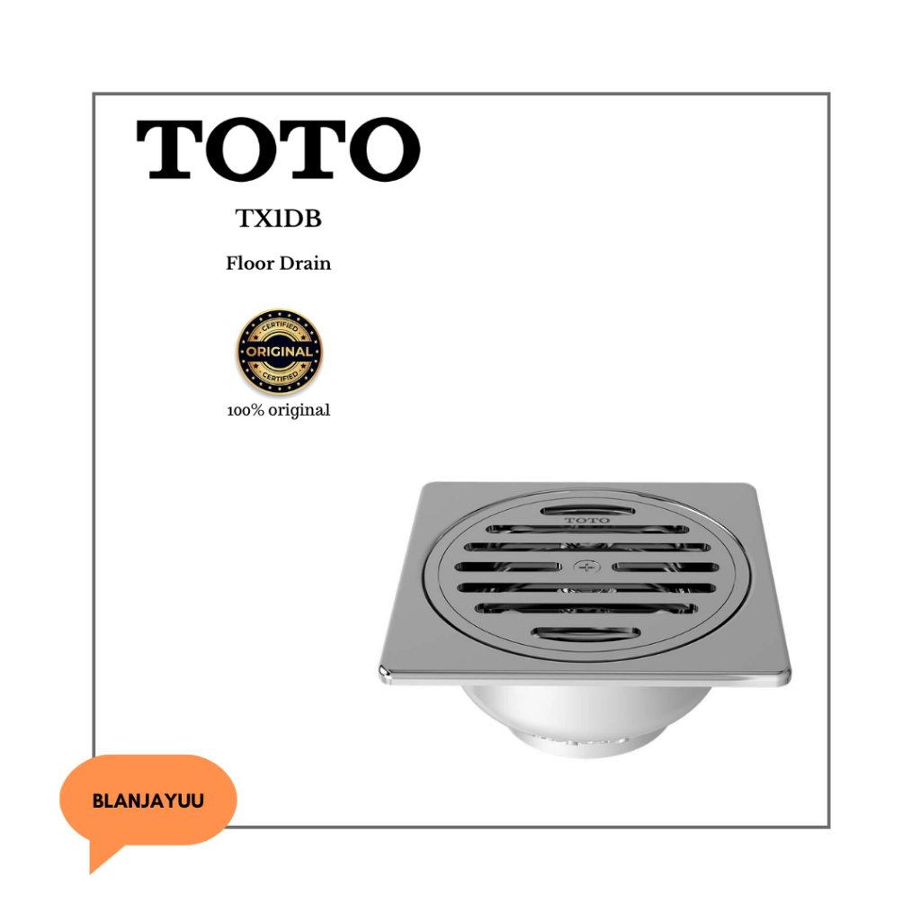 Jual TOTO Floor Drain TX1DB | Shopee Indonesia