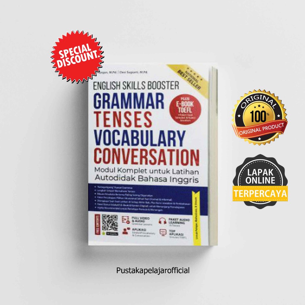 Jual BUKU ORIGINAL English Skills Booster – Grammar Tenses Vocabulary ...