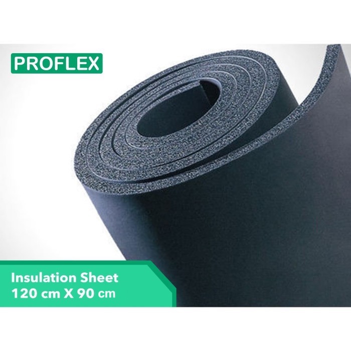 Jual Proflex Insulasi Pipa Lembaran Hitam 90cm x 120cm | Shopee Indonesia