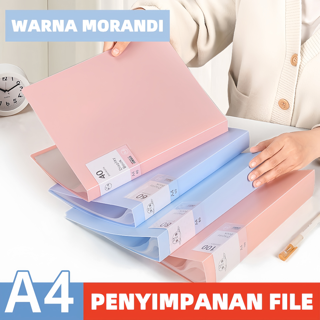 Jual Morandi Color Map File A4 20/30/40 Halaman Folder Report/Tempat Laporan Dokumen | Shopee ...