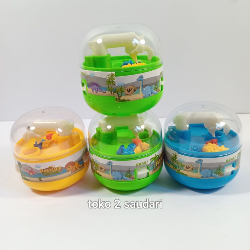 Jual Mainan Mesin Capit Mini Dinosaurus Mini Claw Machine | Shopee ...