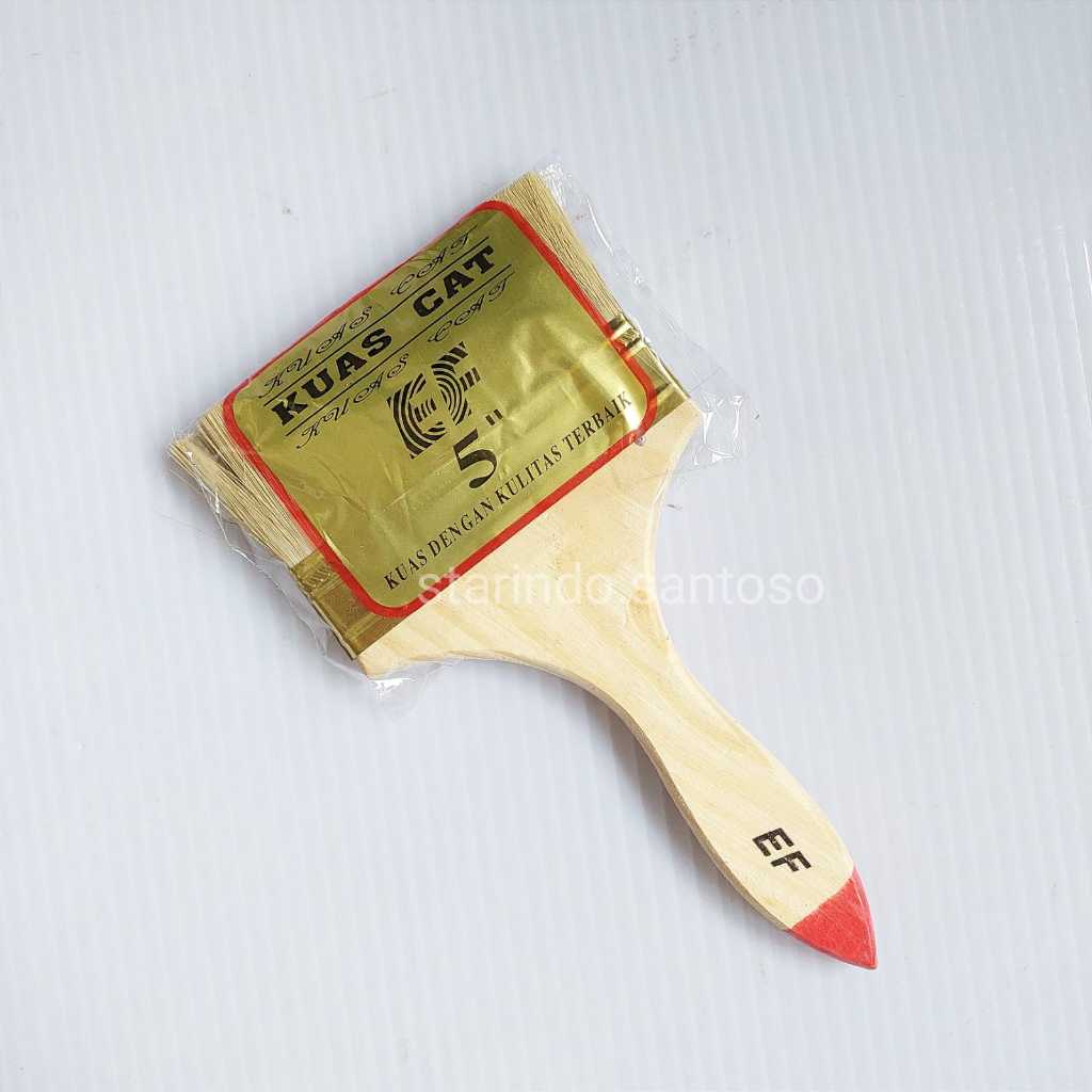 Jual KUAS BESAR CAT tembok dinding besi kayu pagar atap pintu ukuran ...