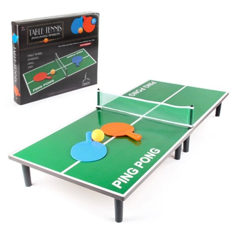 Jual Mainan Olahraga Tenis Meja Sport Game Pingpong Tennis Table Family ...