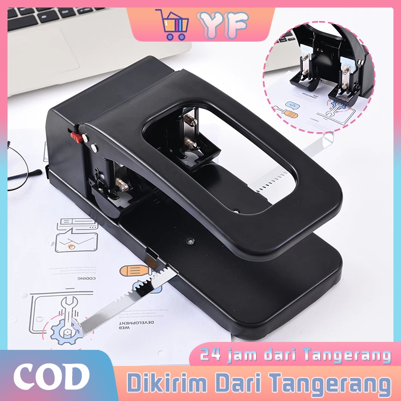 Jual BC-8007 Pembolong Kertas 2 Lubang / Hole Puncher Binder Heavy Duty ...