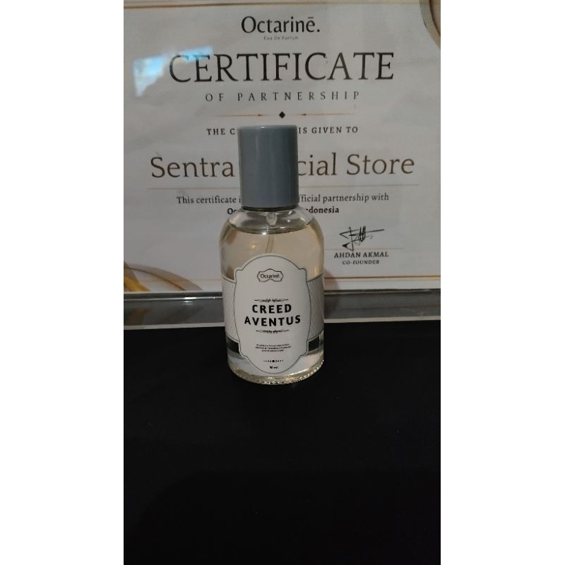 Jual Octarine CREED AVENTUS Parfum Pria Tahan Lama Aroma Fresh Woody ...