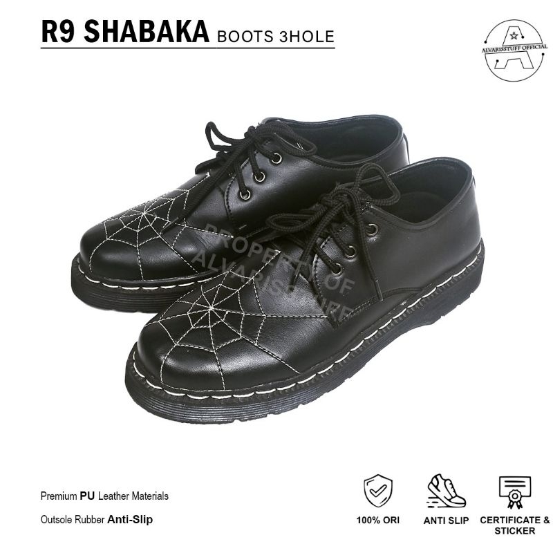 Jual Alvarisstuff - R9 Shabaka Sepatu Formal Model Docmar Jaring Hole 3 ...