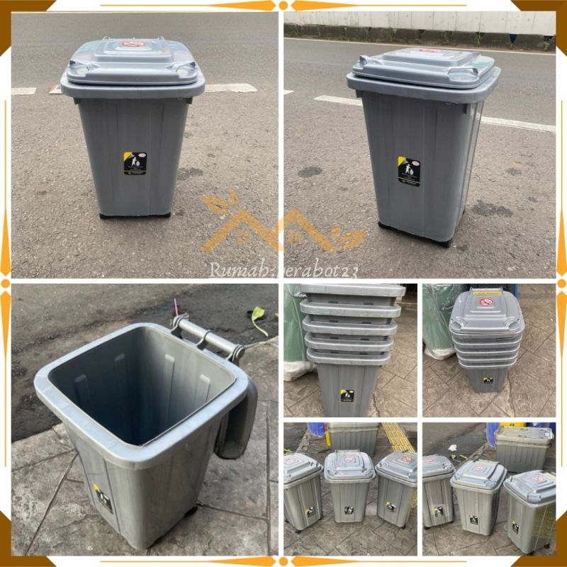 Jual TEMPAT SAMPAH RODA 32 LITER MPW / TEMPAT SAMPAH RODA KECIL / TONG ...