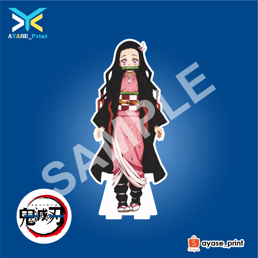 Jual KIMETSU NO YAIBA STANDEE AKRILIK | Tanjiro Nezuko Zenitsu Inosuke ...