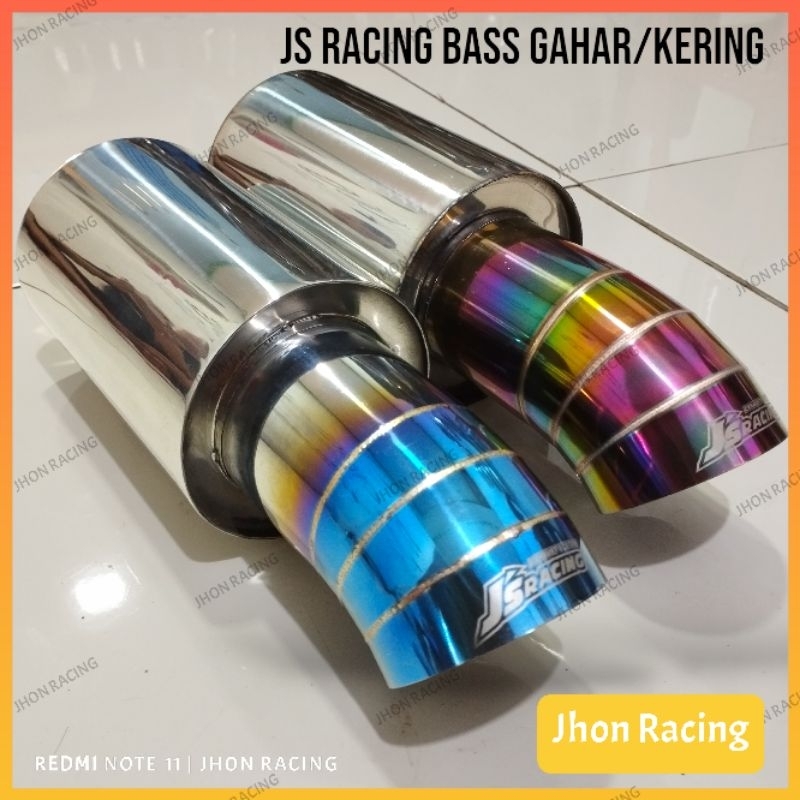 Jual Knalpot mobil JS racing suara bas kering | Shopee Indonesia