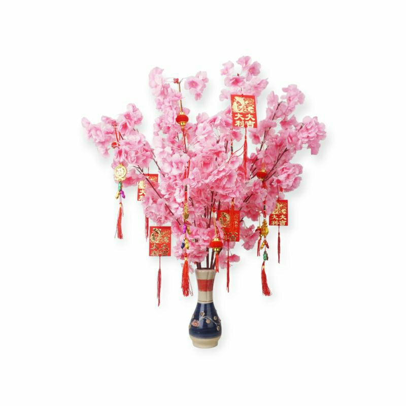 Jual Pohon Angpao JUMBO ukuran 70cm / Bunga Sakura/ Pohon Imlek / Pohon ...