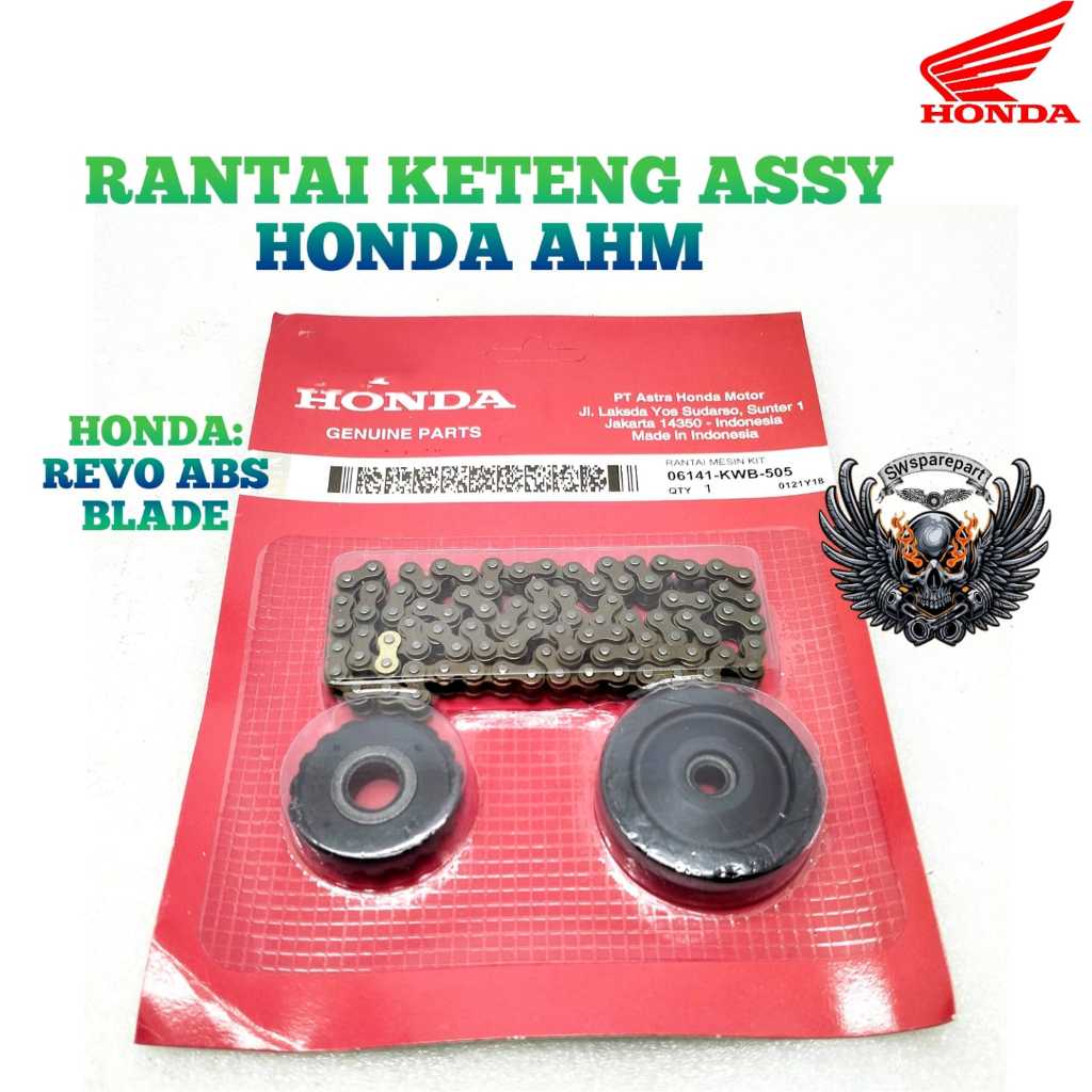 Jual RANTAI KETENG HONDA AHM REVO ABS ABSOLUTE BLADE KUALITAS ORIGINAL ...