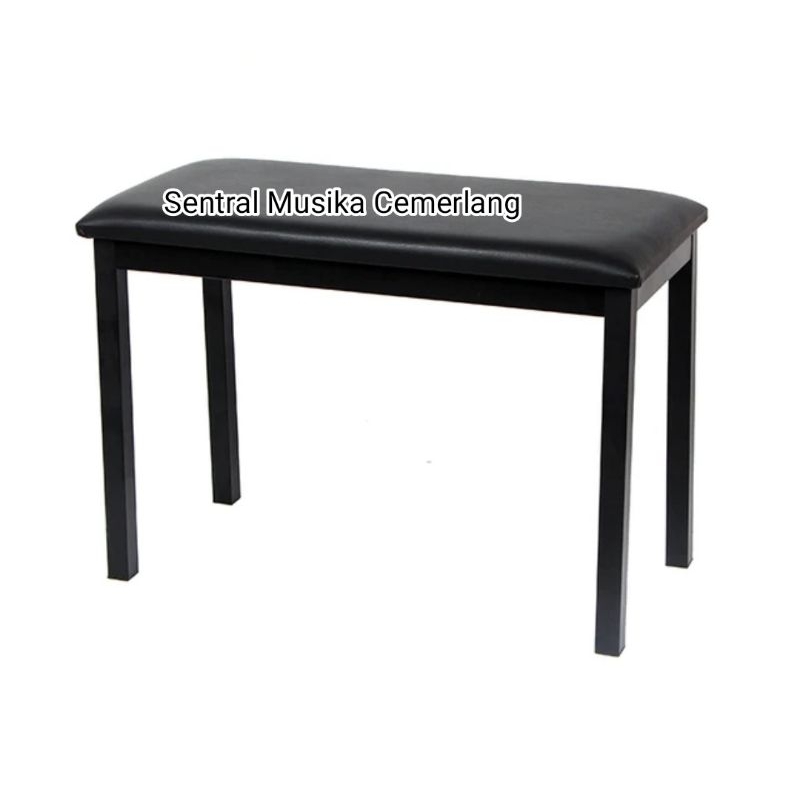 Jual Kursi Bangku Piano & Keyboard Double 4 Kaki Plus Laci Tempat Buku ...