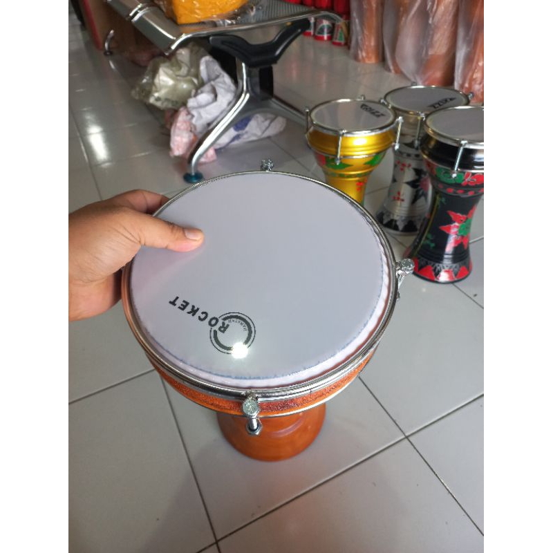 Jual DARBUKA UKURAN 8 INCH TUMBUK PINGGANG | Shopee Indonesia