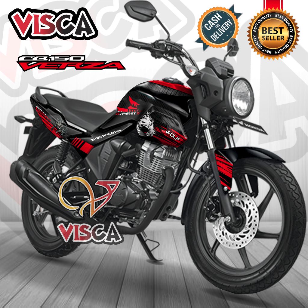 Jual Decal CB 150 Verza Full Body Variasi Stiker CB 150 Verza Full Body ...
