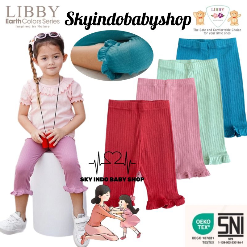 Jual Libby Legging Easy Calf Pants Polos | Celana Pendek 7/8 Ukuran 9 ...
