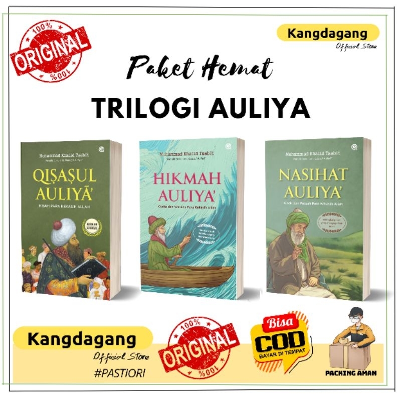 Jual TRILOGI AULIYA (Qisasul Auliya, Hikmah Auliya & Nasihat Auliya ...