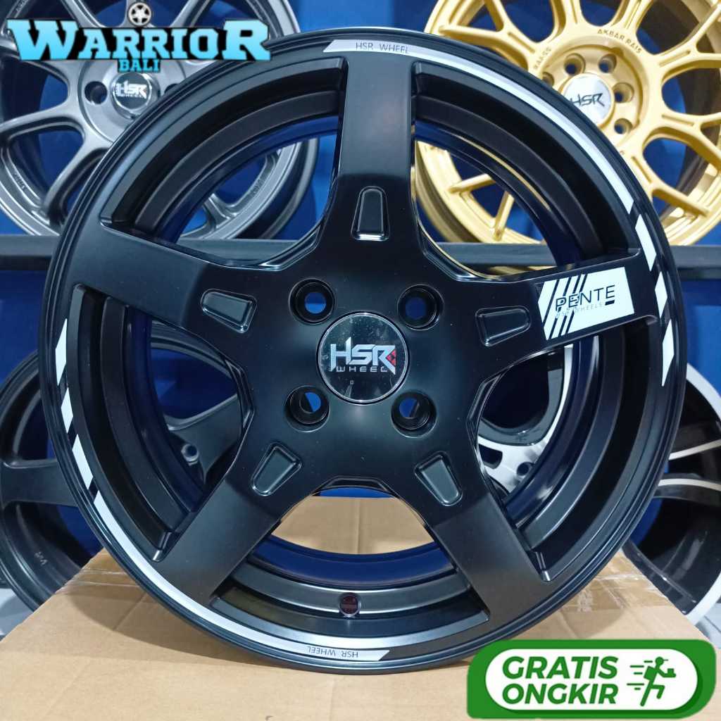 Jual Velg Racing Mobil Agya Calya Sigra Ring 15 HSR PENTE R15 Pcd 4x100 | Shopee Indonesia