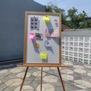 Jual Papan Gabus Putih Cork Board Ukuran 40x60 cm Untuk Memajang ...