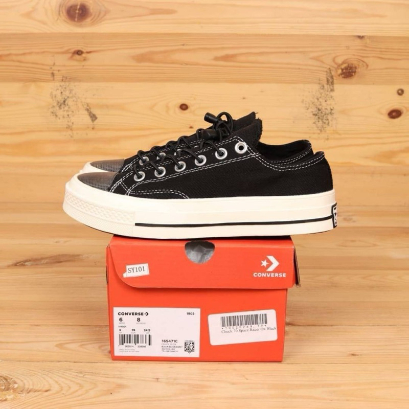 Jual (SLPRDS) Sepatu Converse Chuck 70 Space Racer Ox Black | Shopee ...