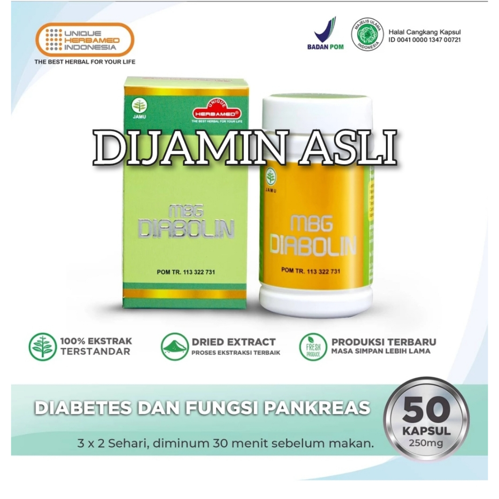 Jual DIABOLIN - Obat Herbal Alami untuk Menjaga Kesehatan Pankreas ...