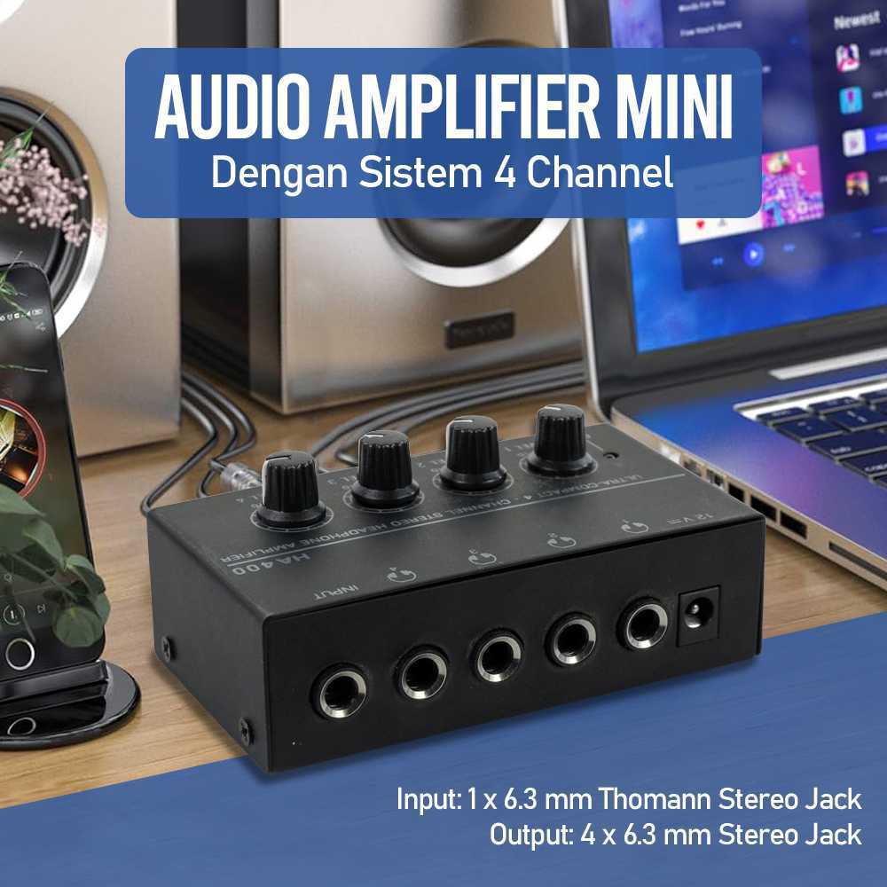 Jual Micromix Mixer Amplifier 4 Ch - MX400 / Mini Mixer | Shopee Indonesia