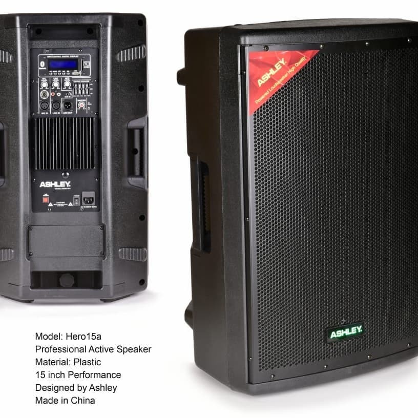 Jual Speaker Aktif ASHLEY HERO 15A 15Inch Original | Shopee Indonesia