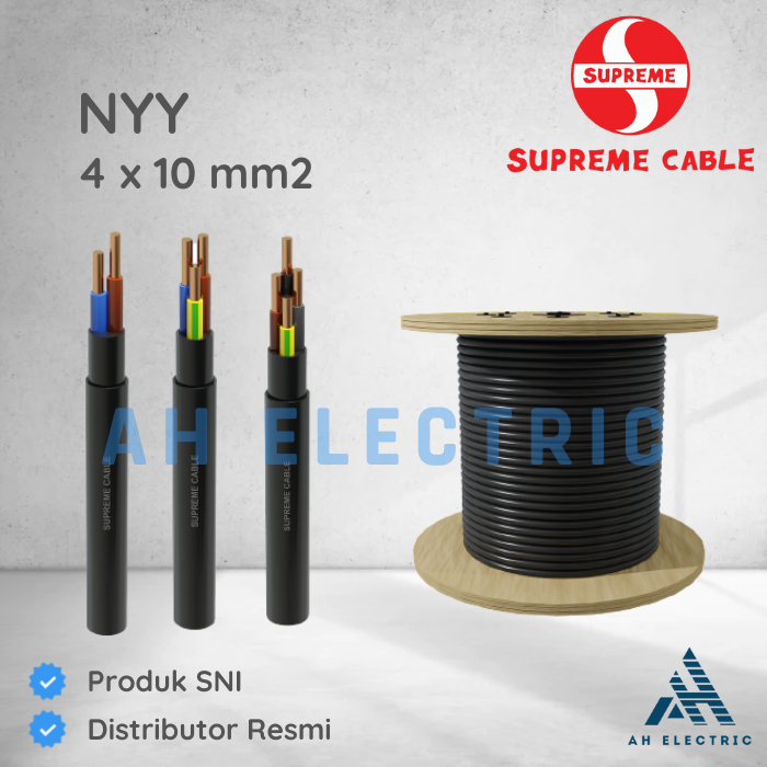 Jual SUPREME Kabel NYY 4x10 mm | Shopee Indonesia