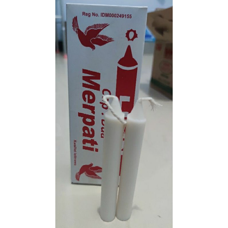 Jual Lilin Cap Dua Merpati lilin besar (8pcs) | Shopee Indonesia