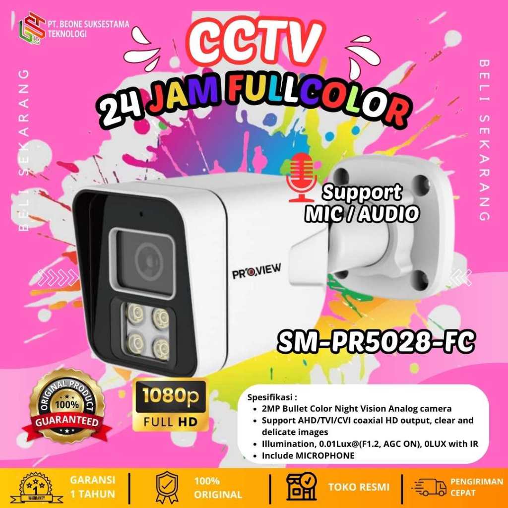 Jual KAMERA ANALOG PROVIEW SM-PR5028-FC 2MP | Shopee Indonesia