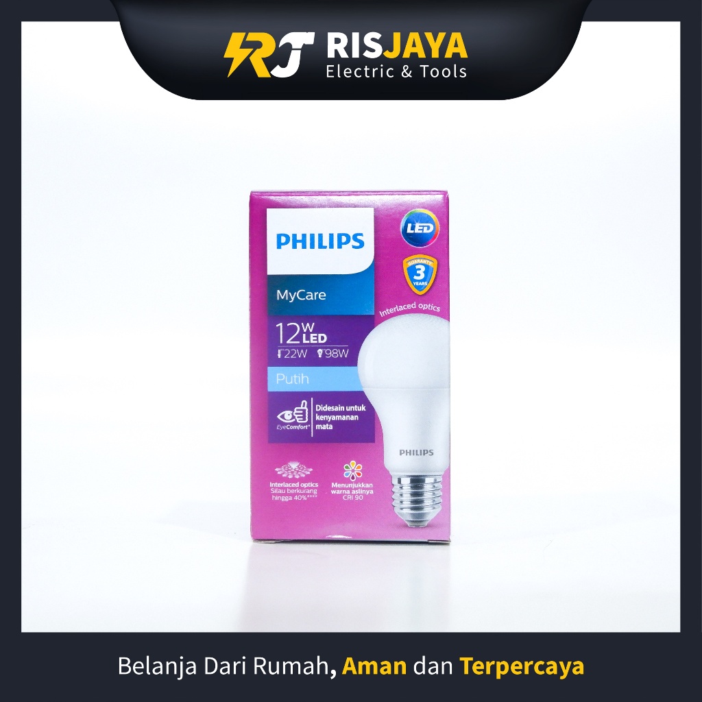Jual Lampu LED Philips 12 Watt Putih | Shopee Indonesia