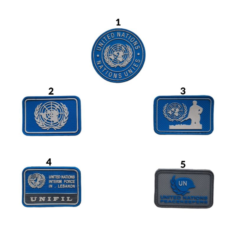 Jual Patch Rubber Emblem Logo UN/Unifil/PBB | Shopee Indonesia