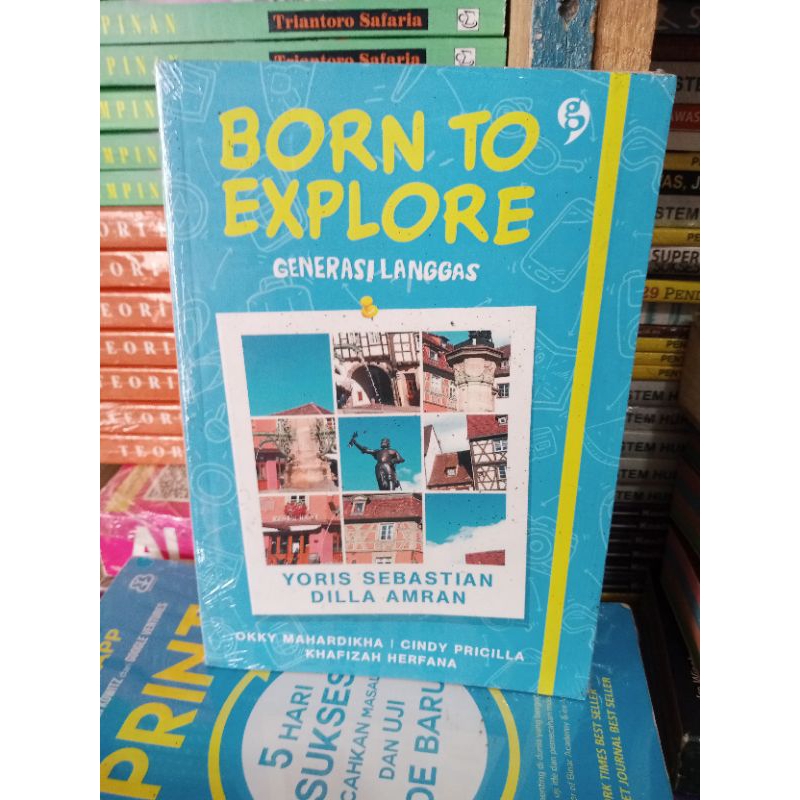 Jual buku travelling. born to explore generasi langgas | Shopee Indonesia