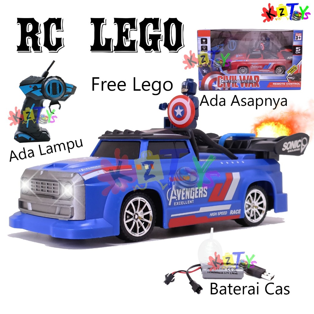 Jual MOBIL AVENGERS ASAP MAINAN RC CIVIL WAR EXCELLENT HIGH SPEED RACE ...