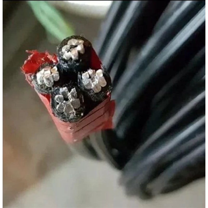 Jual Kabel Twist 4x25 4x25mm MERINDO Meteran / Eceran Tuis Twisted JTR ...