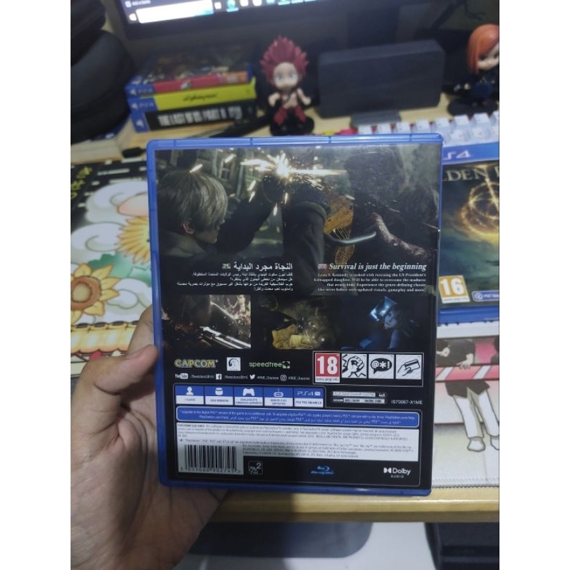 Jual BD PS4 Resident Evil 4 Remake (second like new) | Shopee Indonesia