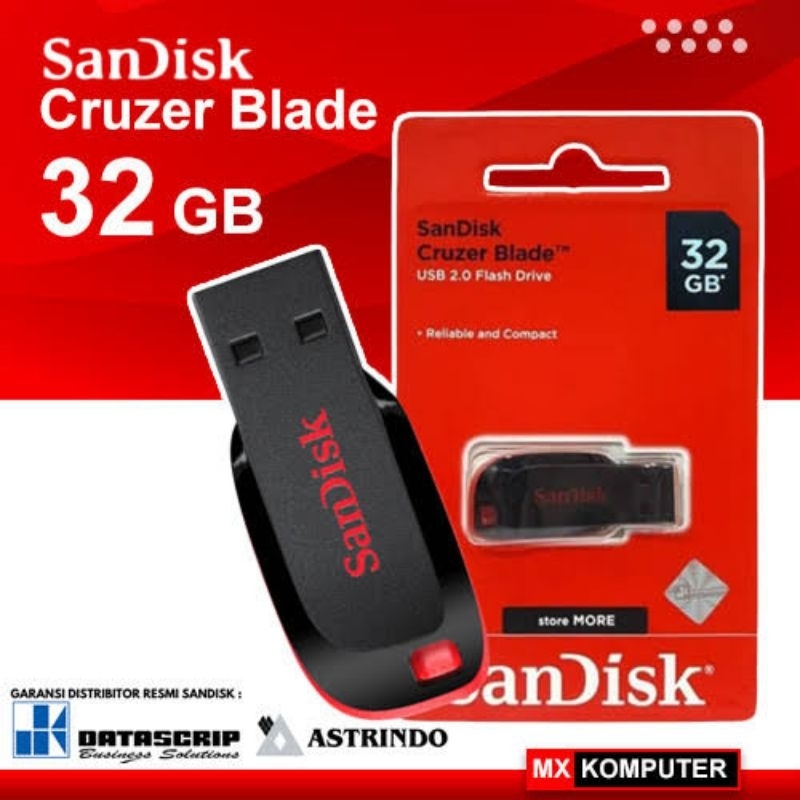 Jual Flashdisk merk sandisk original 100% (32) | Shopee Indonesia