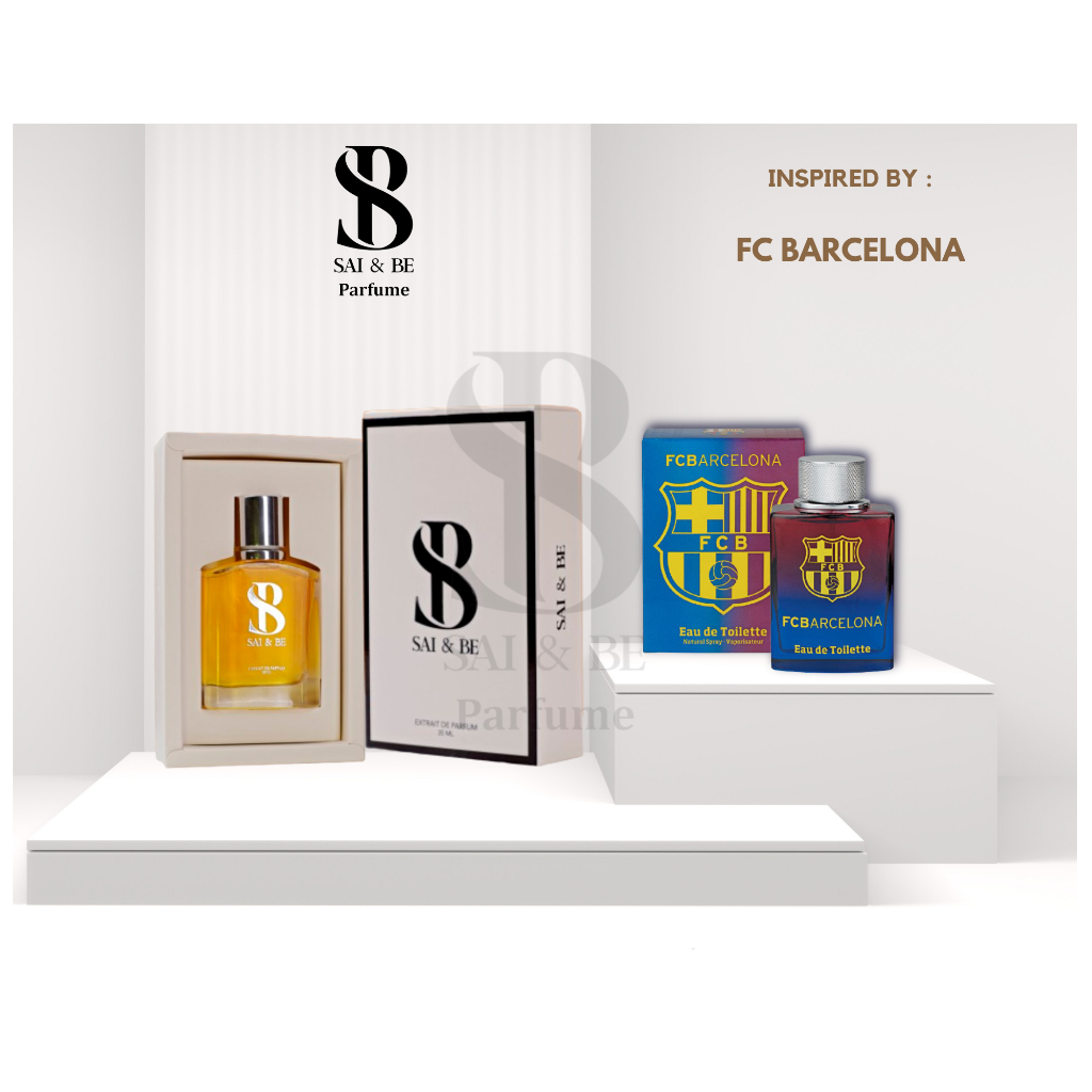 Jual SAI & BE Inspired Parfume By FC BARCELONA | Parfum Pria | Shopee ...