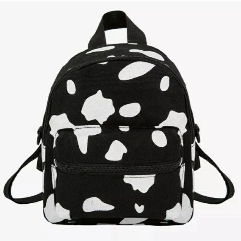 Jual Tas Ransel Mini Motif Sapi Tas Ransel Modis Tas Slempang Remaja ...