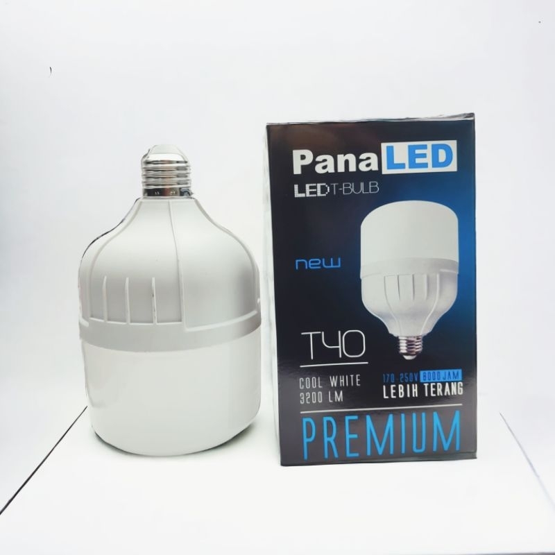 Jual Panaled Premium Lampu Led Bulb Putih 5W / 10W / 15W / 20W / 30W / 40W / 50W Original ...