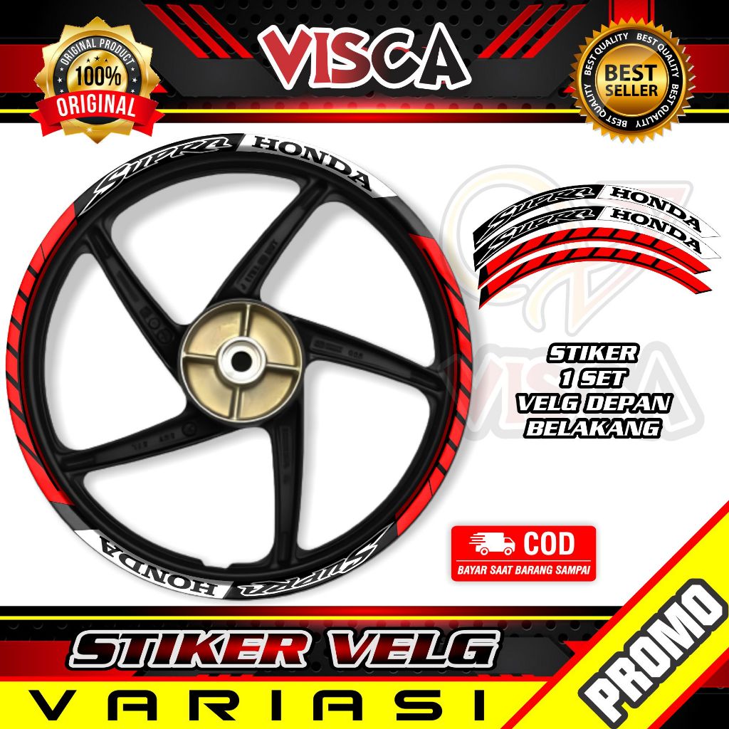 Jual Stiker Velg - Sticker Velk - Stiker Cutting Velg - Stiker Velk ...