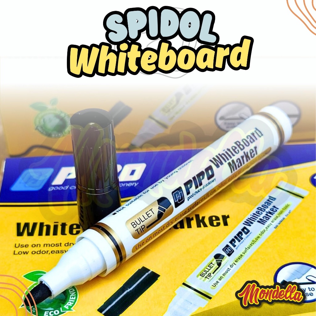 Jual Spidol Whiteboard Besar Spidol Pipo No Permanent Dapat Di Hapus ...