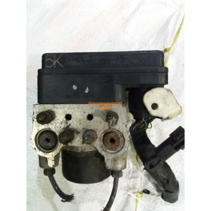 Jual motor modul abs pump actuator toyota alphard anh10 5K original ...